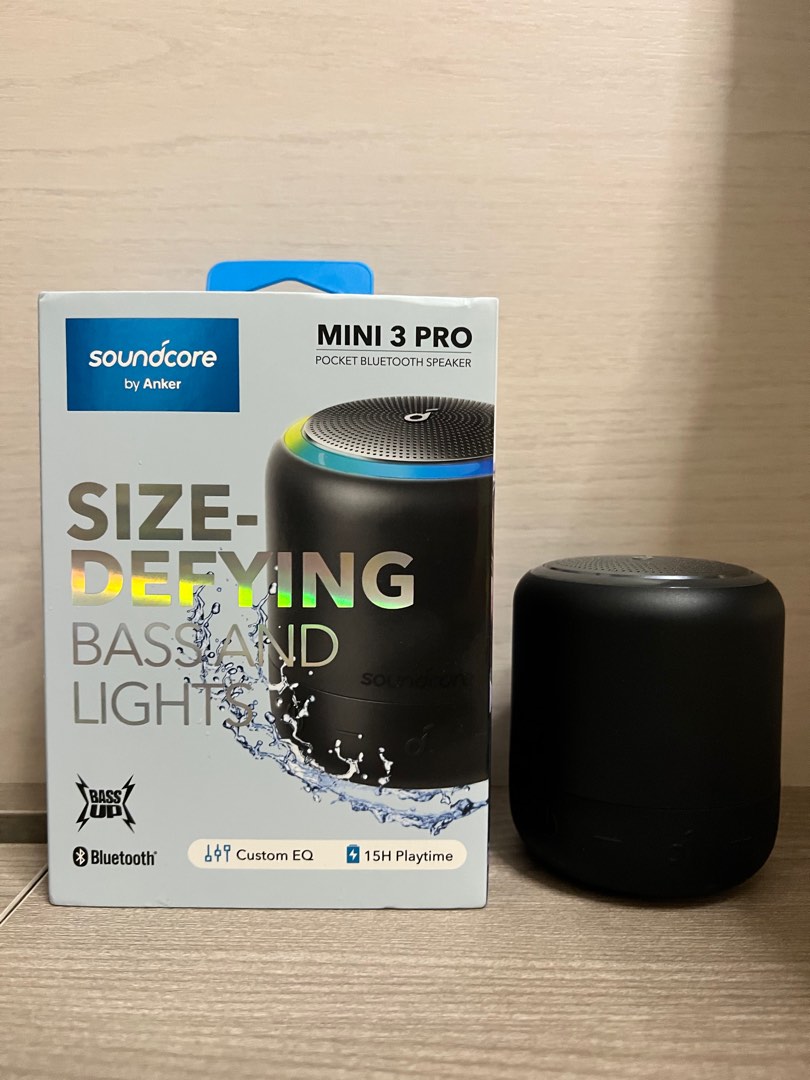 Soundcore speaker, 音響器材, Soundbar、揚聲器、藍牙喇叭、耳擴 - Carousell