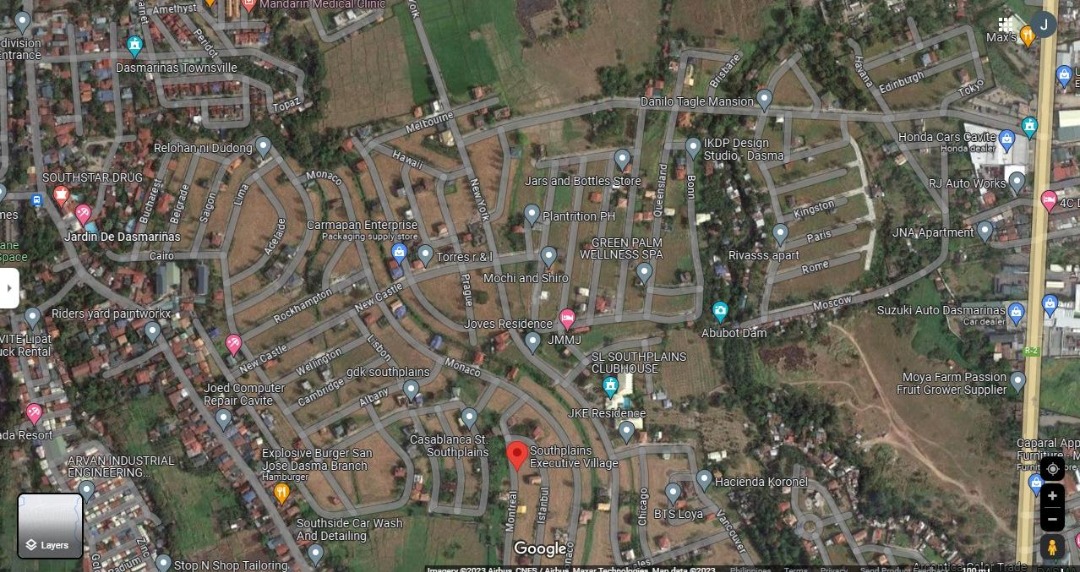 South Plain Dasmarinas Cavite near Savemore Salitran corner lot qm ...