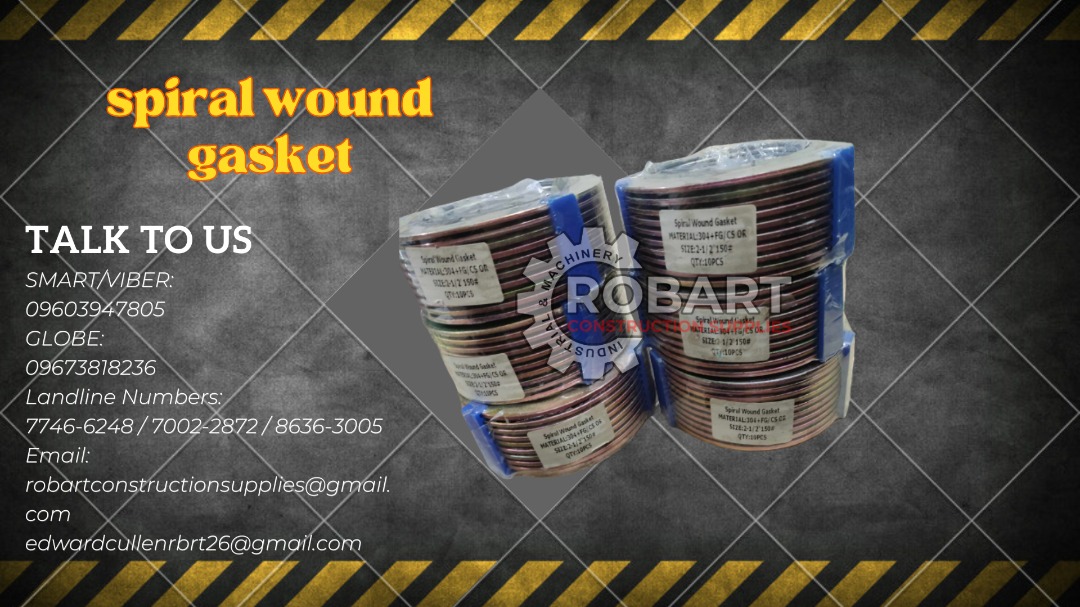 spiral wound gasket, Commercial & Industrial, Construction & Building ...