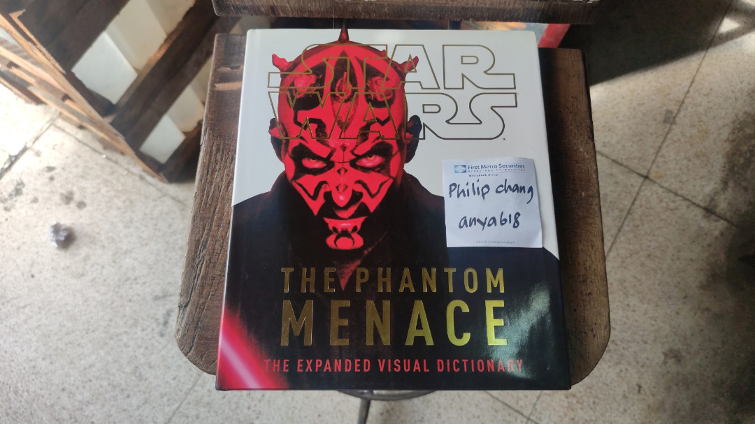 Star Wars: The Phantom Menace: The Expanded Visual Dictionary (Hardcover), Hobbies & Toys, Books ...