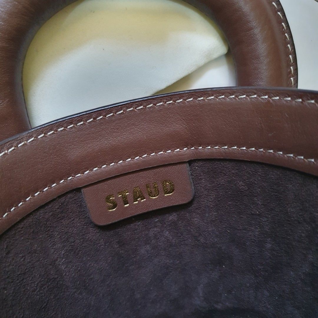 Staud Moreau Bucket Bag, Women's Fashion, Bags & Wallets, Beach Bags on ...