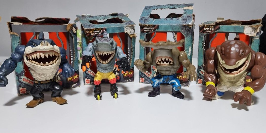 Street sharks vintage toys, Hobbies & Toys, Toys & Games on Carousell