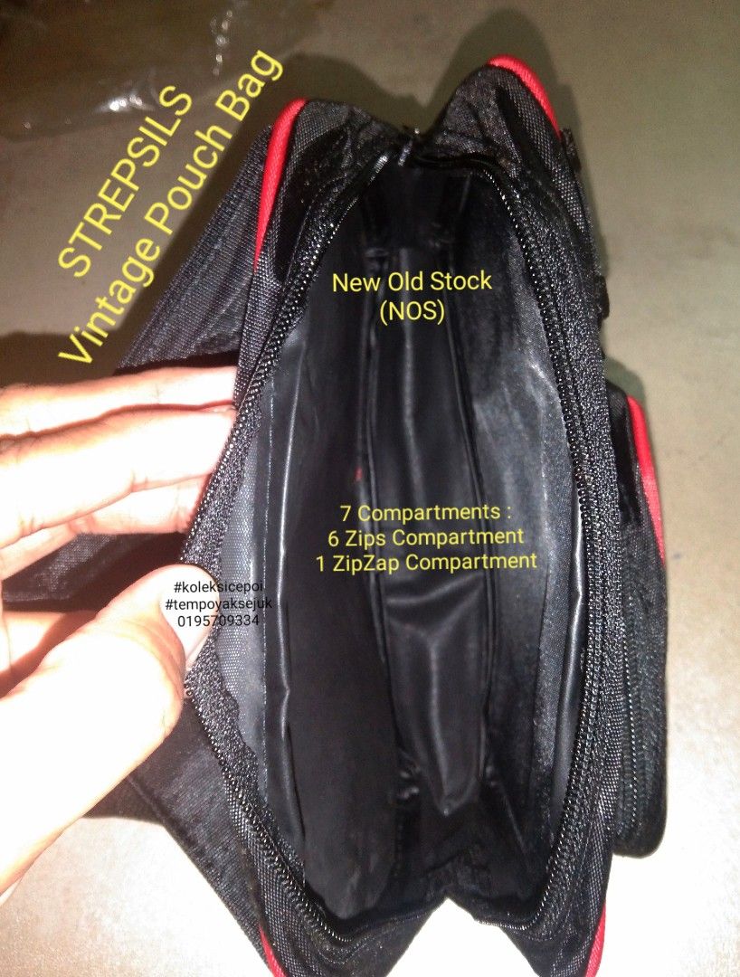 STREPSIL Vintage Pouch Bag, Men's Fashion, Bags, Belt bags, Clutches ...