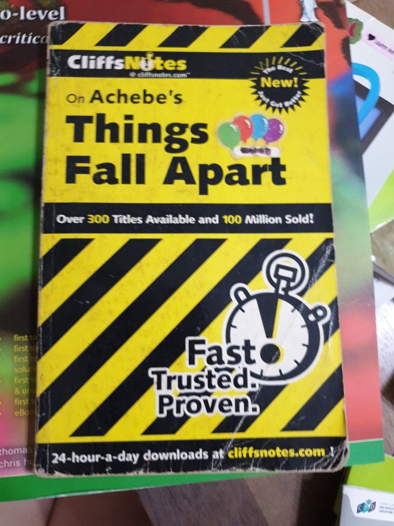 Student's guide to things fall apart, Hobbies & Toys, Books & Magazines ...