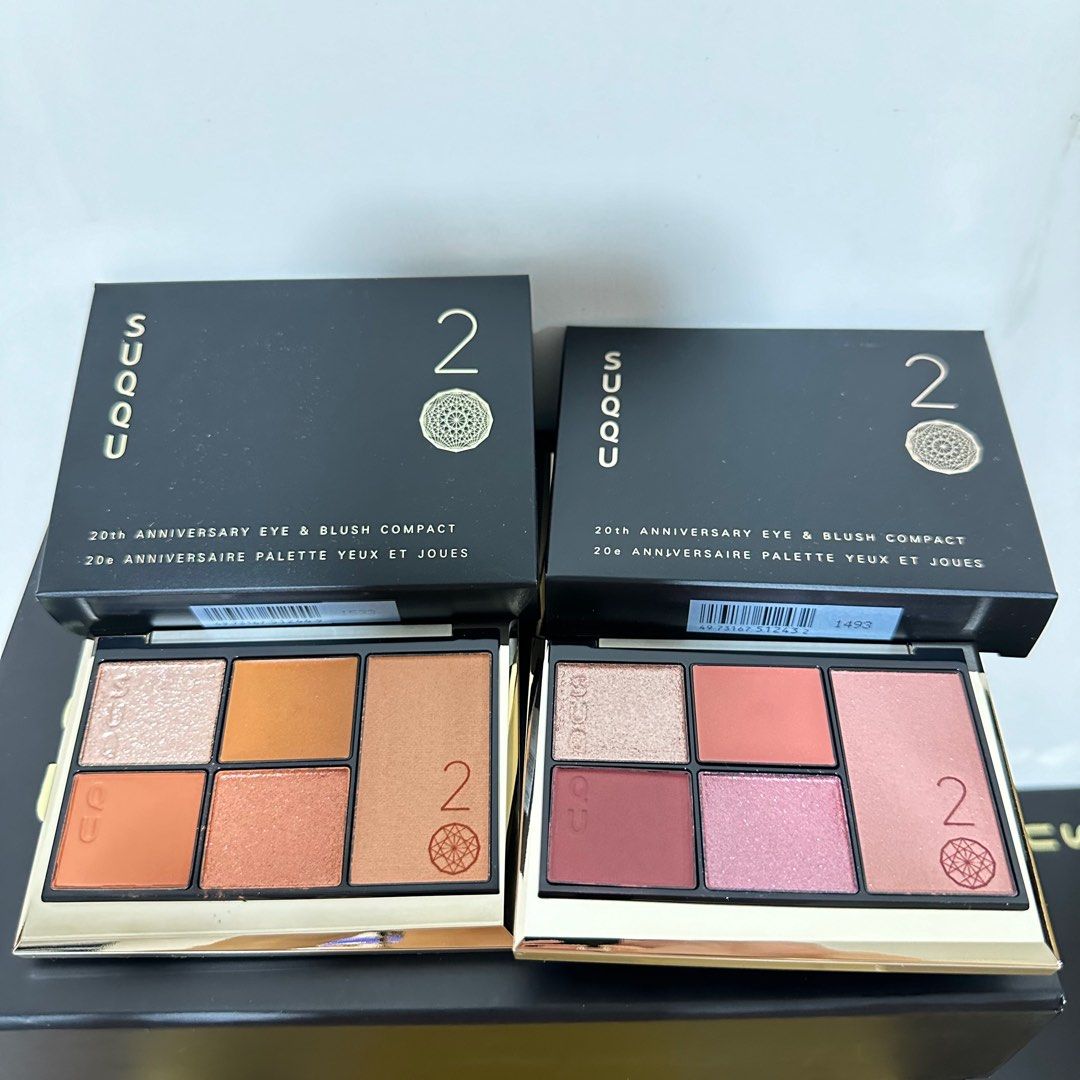 現貨！suqqu 20週年 眼影 胭脂盤 101 102, 美容＆個人護理, 健康及美容 - 皮膚護理, 化妝品 - Carousell