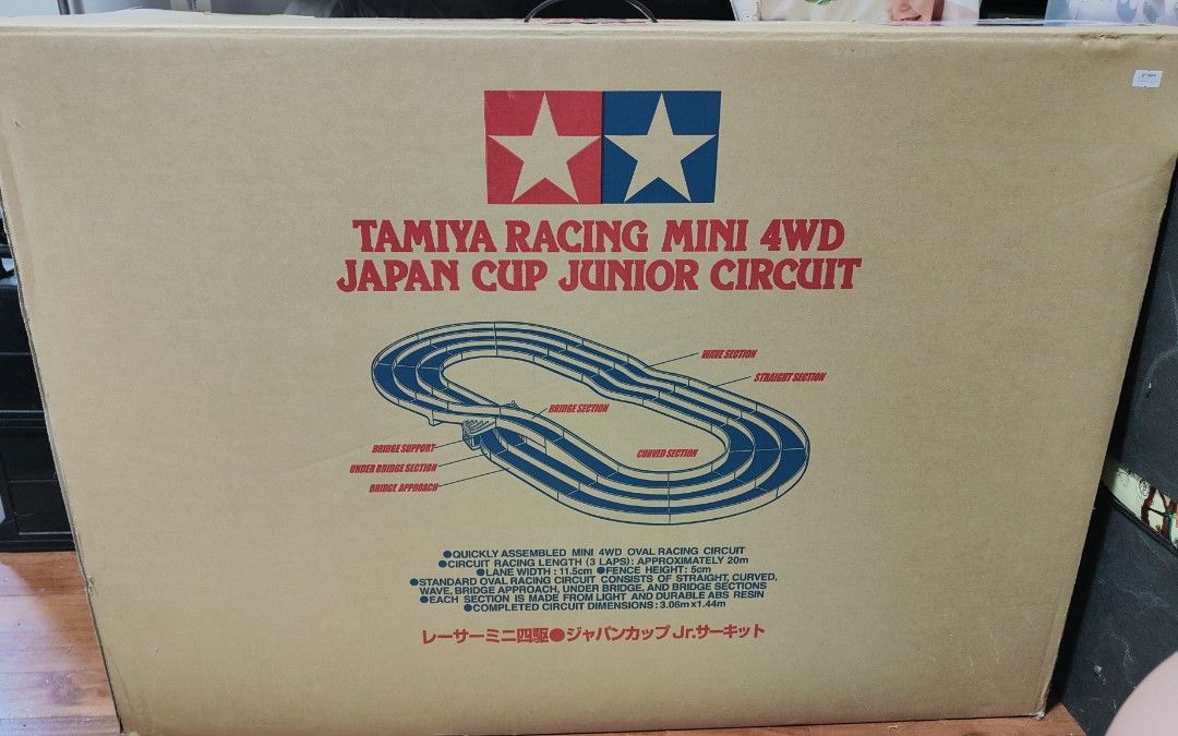 Tamiya Racing Mini 4WD Japan Cup Junior Circuit, Hobbies & Toys, Toys ...
