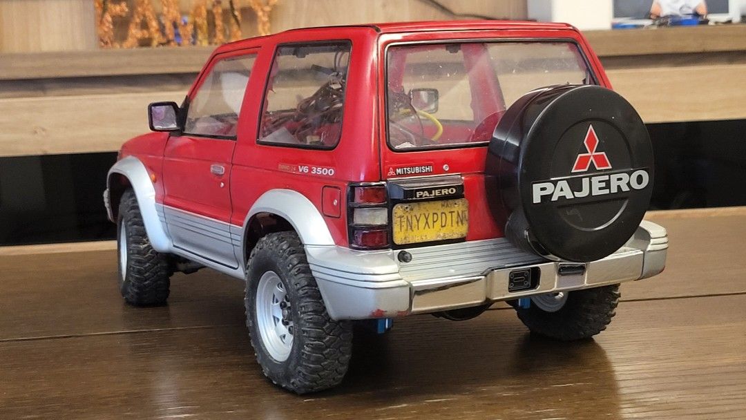 Tamiya rc crawler 1/10 CC01 off road pajero with mod, Hobbies & Toys ...