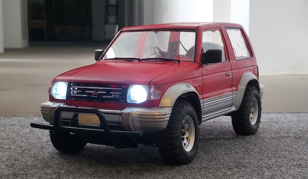 Tamiya rc crawler 1/10 CC01 off road pajero with mod, Hobbies & Toys ...