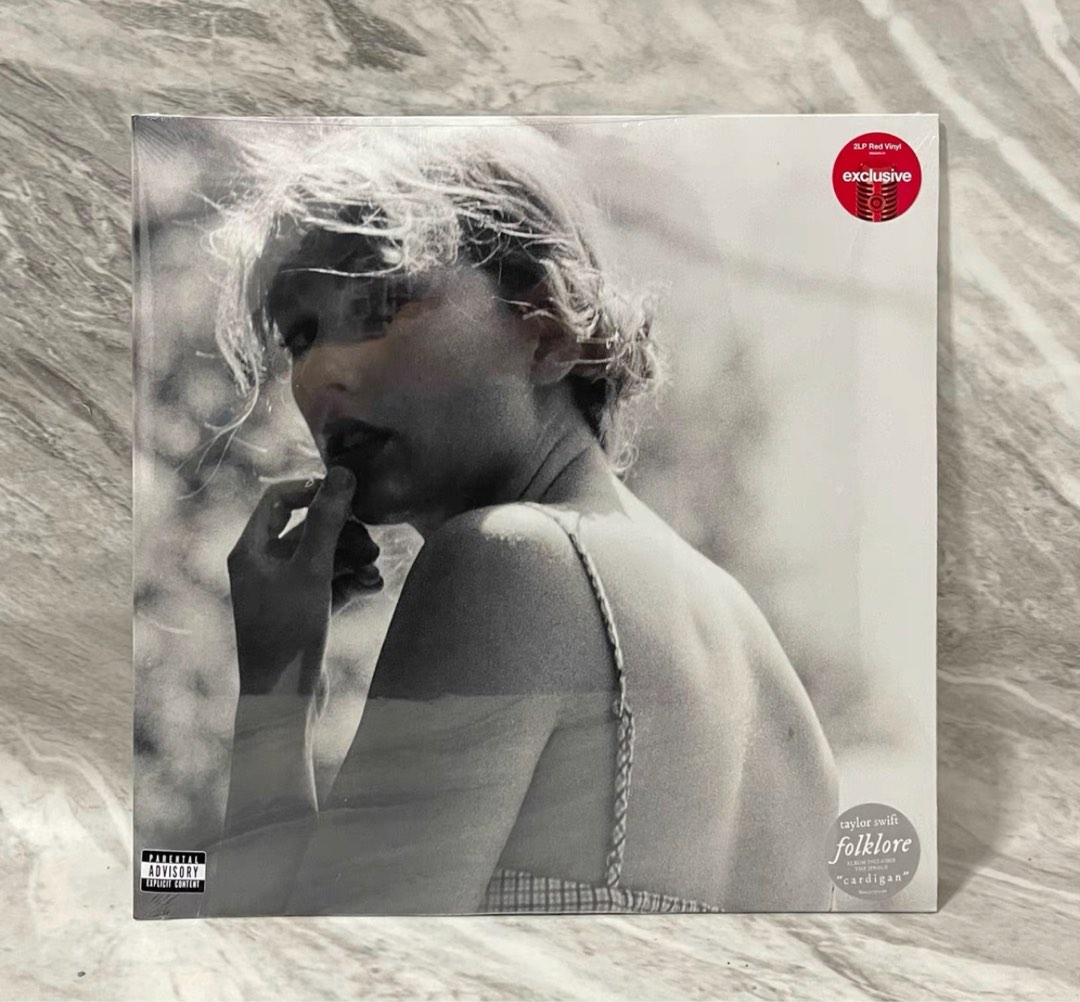 TAYLOR SWIFT - FOLKLORE TARGET VINYL LP, Hobbies & Toys, Music & Media ...