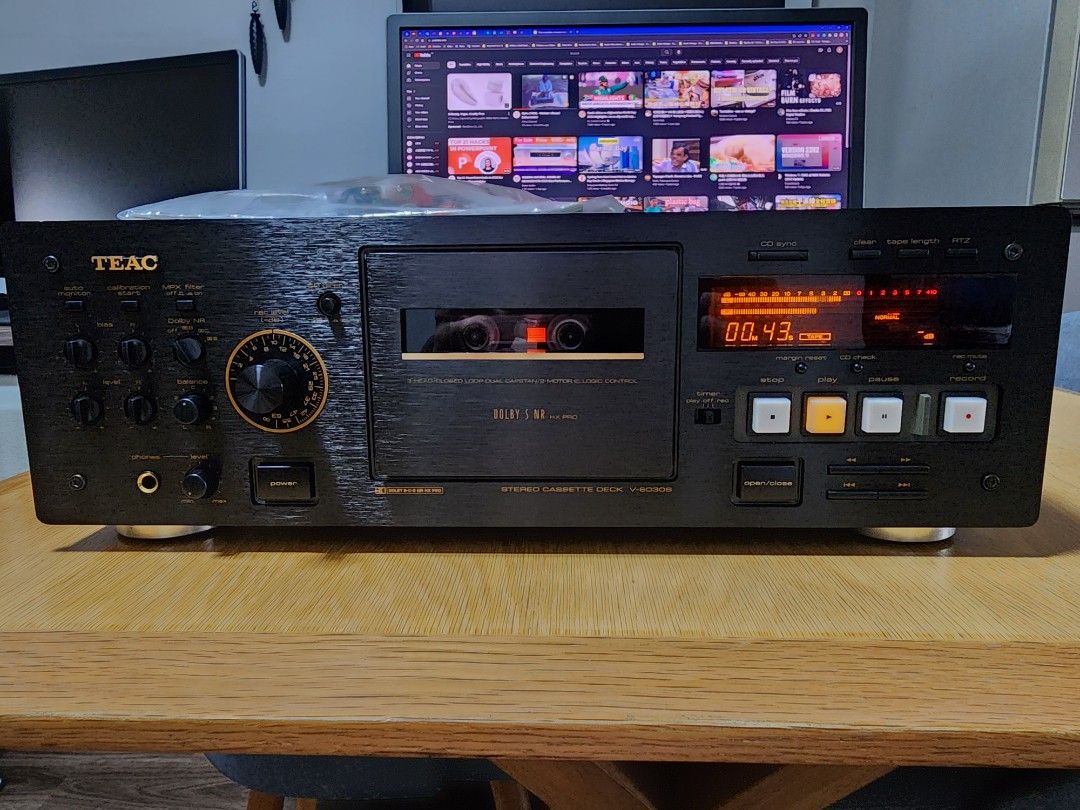 TEAC cassette deck V6030S, Audio, Other Audio Equipment on Carousell