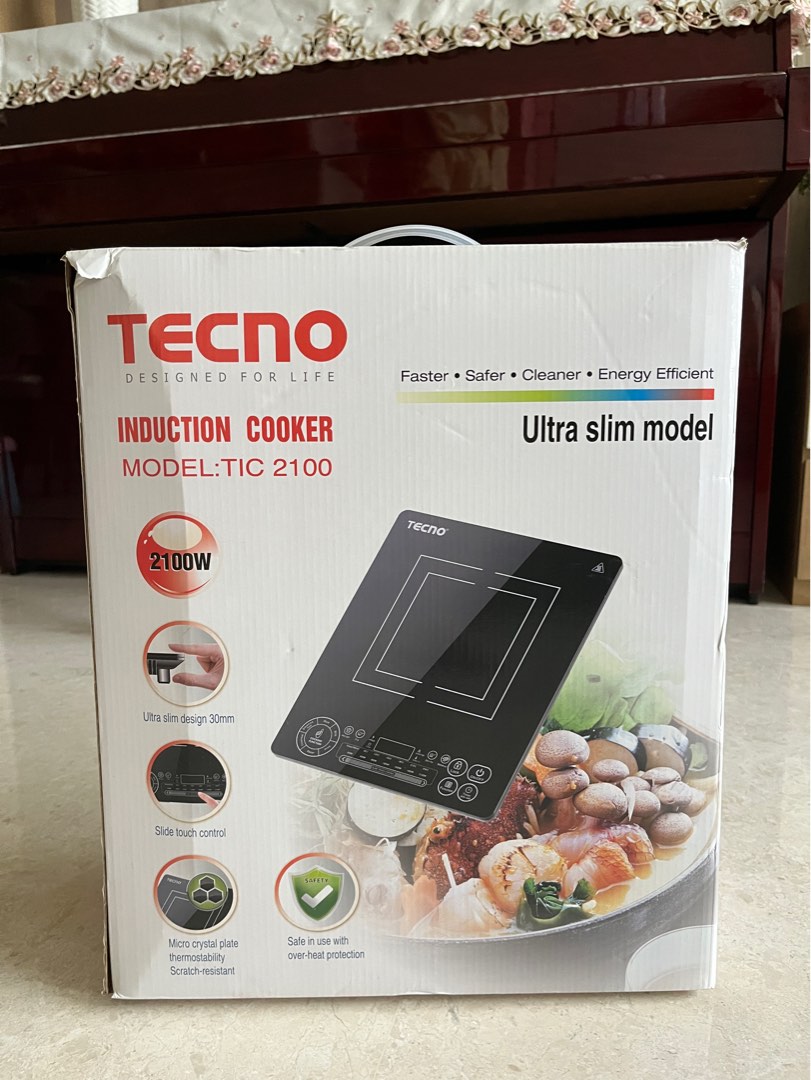 Tecno Ultra Slim Portable Induction Cooker, TV & Home Appliances ...