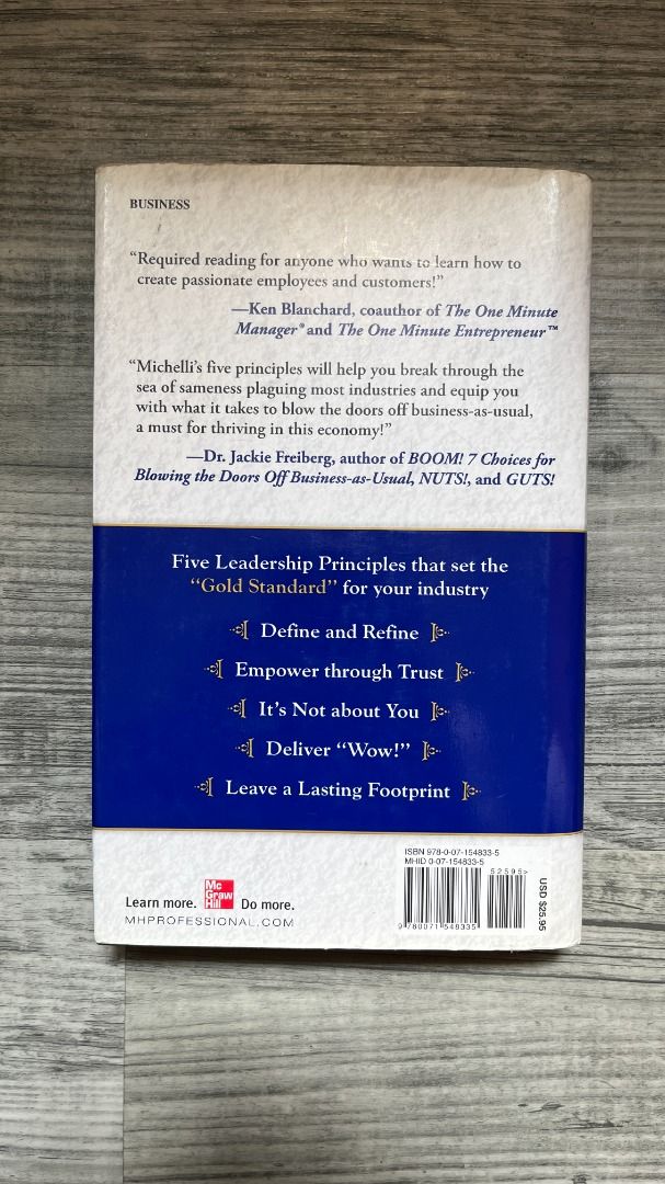 The New Gold Standard: 5 Leadership Principles for Creating a Legendary ...