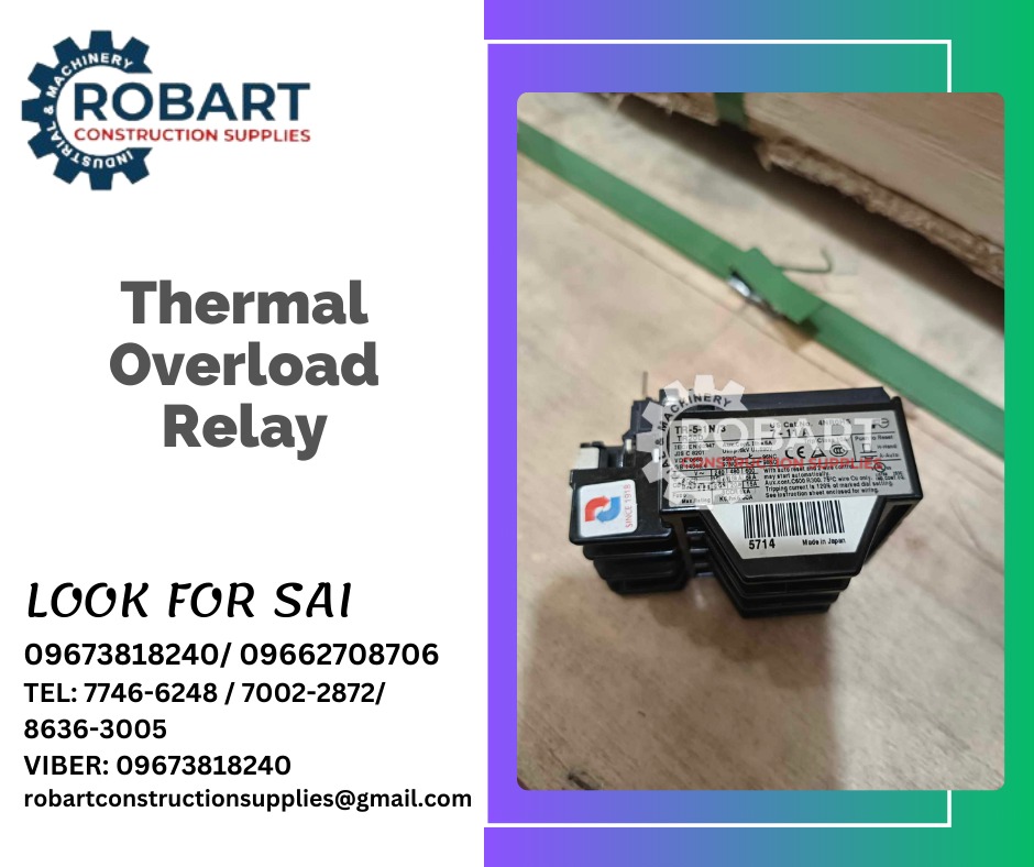 Thermal Overload Relay, Commercial & Industrial, Construction Tools ...
