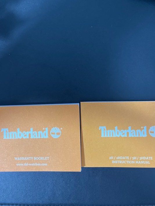 Timberland leather watch, Luxury, Watches on Carousell