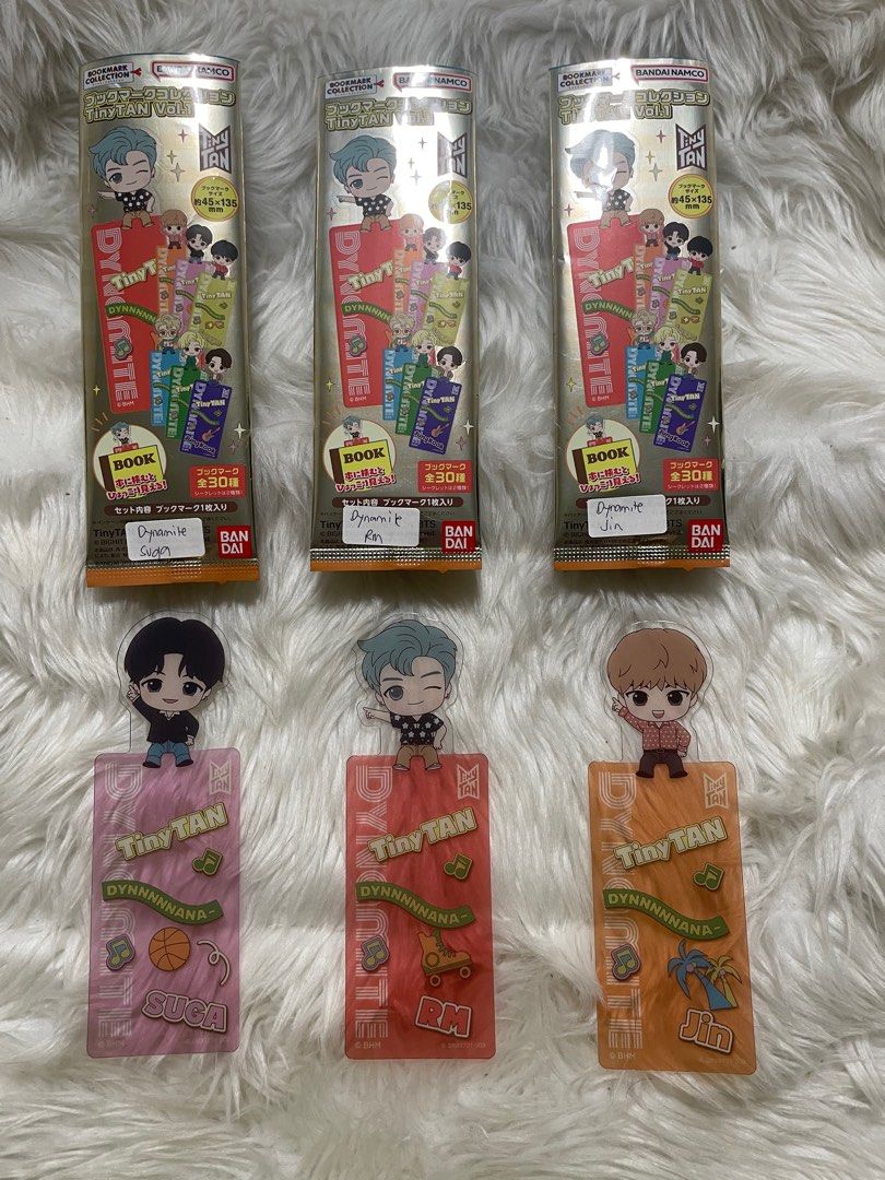 TinyTAN Bookmark Collection Vol.1, Hobbies & Toys, Stationary & Craft, Other Stationery & Craft ...