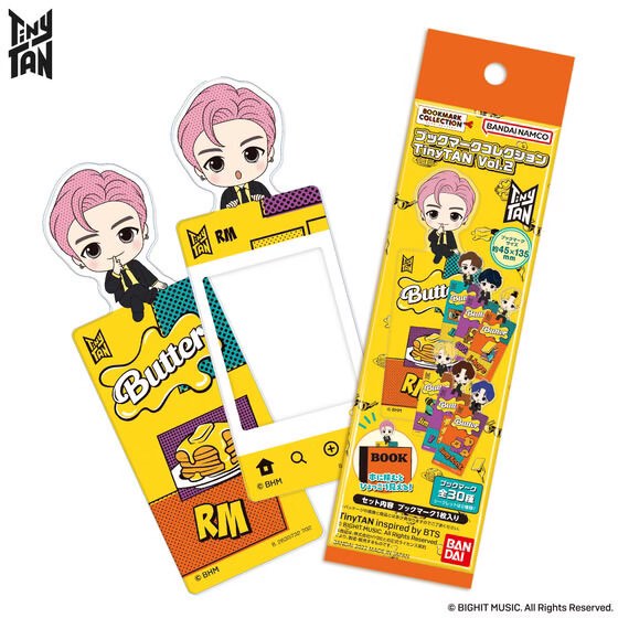 TinyTAN Bookmark Collection Vol.2, Hobbies & Toys, Stationary & Craft, Other Stationery & Craft ...