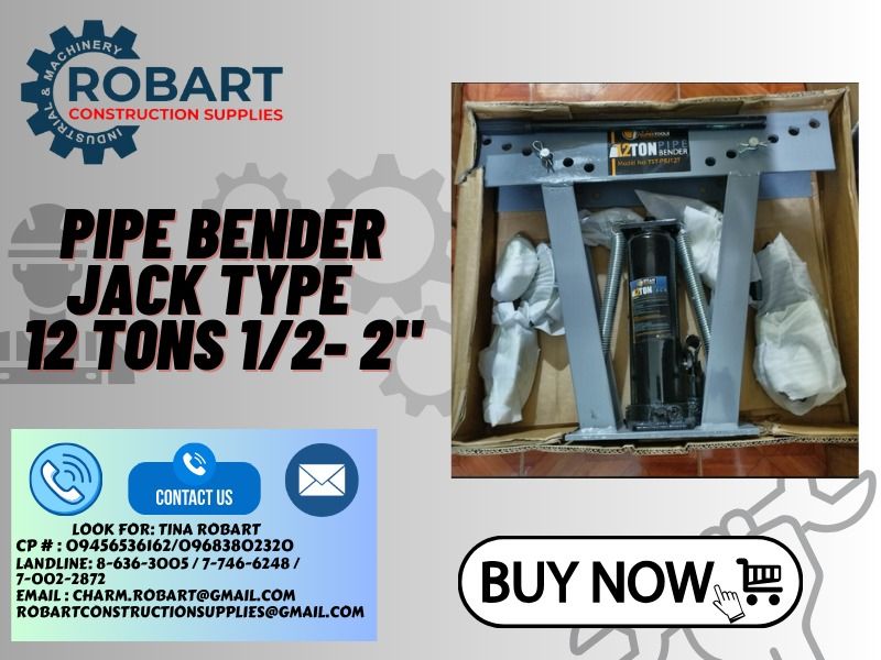 Titan Pipe Bender 12 Tons, Commercial & Industrial, Construction ...