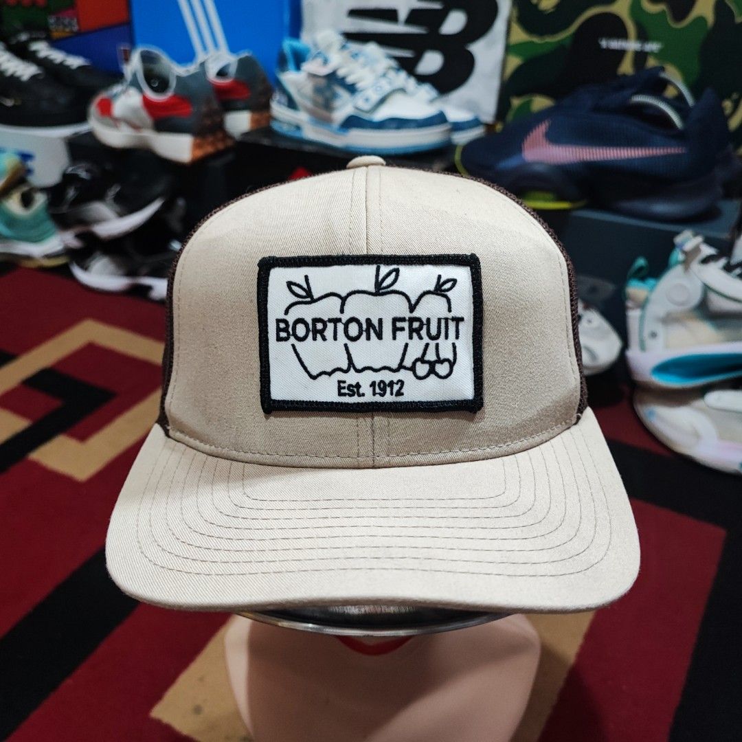 Topi BORTON FRUIT Est. 1912 By PACIFIC, Fesyen Pria, Aksesoris, Topi di ...