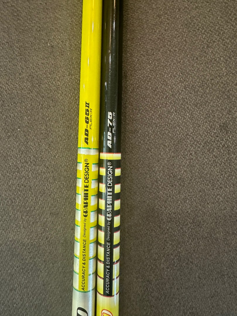 Tour Ad 75 And Tour Ad 65 Single Shaft For Iron, Sports Equipment ...