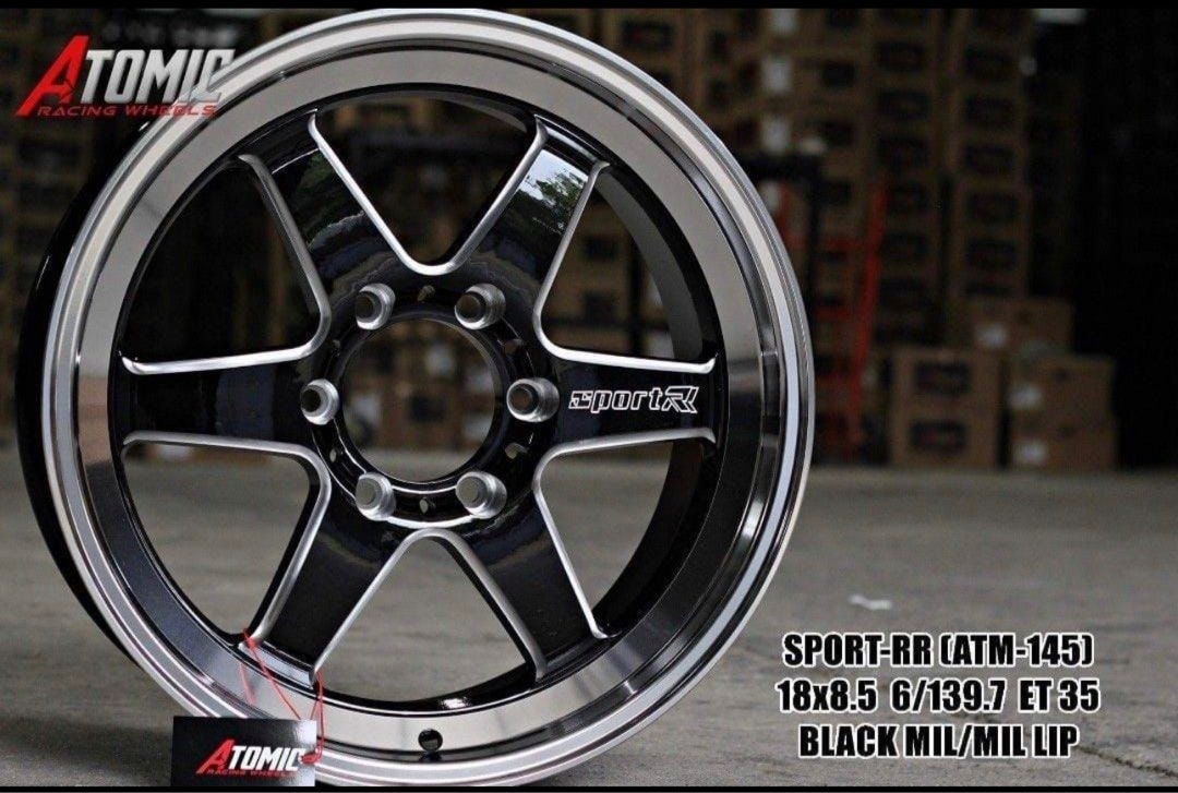 Toyota Hiace Atomic Rims/ Hiace Rims / Hiace Accessories, Car ...