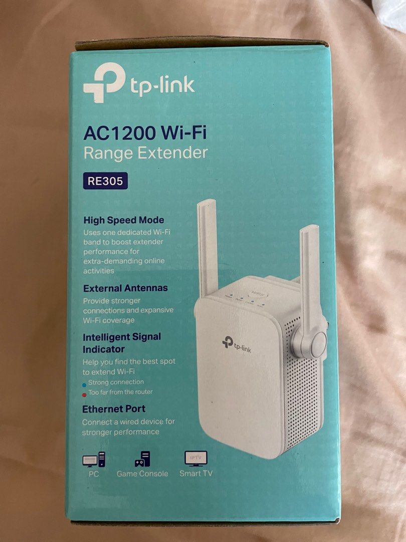 TP Link AC1200 Wifi Range Extender, Computers & Tech, Parts ...