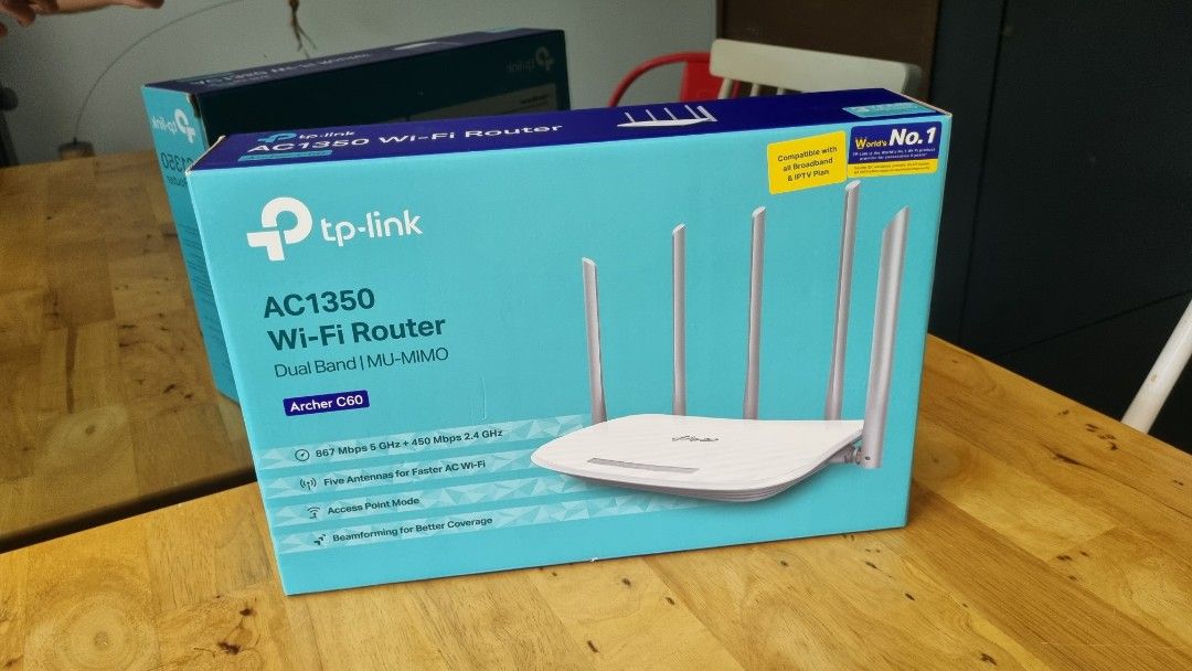 TP-Link AC1350 Wifi Router, Computers & Tech, Parts & Accessories ...