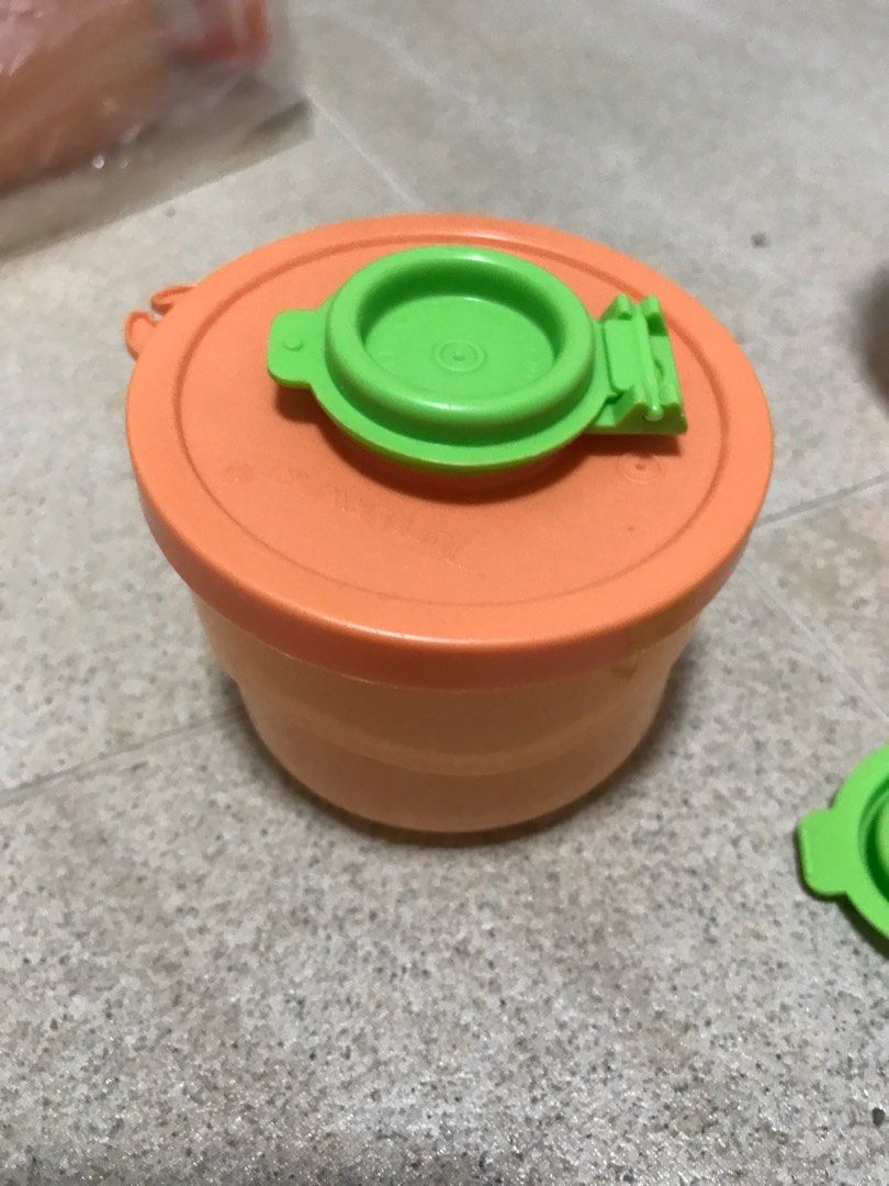 Tupperware Milk Powder Container/Snack Box, Babies & Kids, Nursing ...