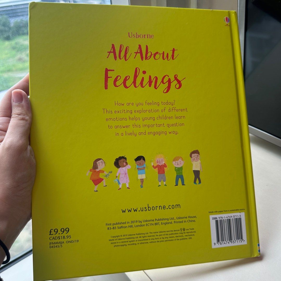 Usborne All About Feelings, Hobbies & Toys, Books & Magazines, Children ...