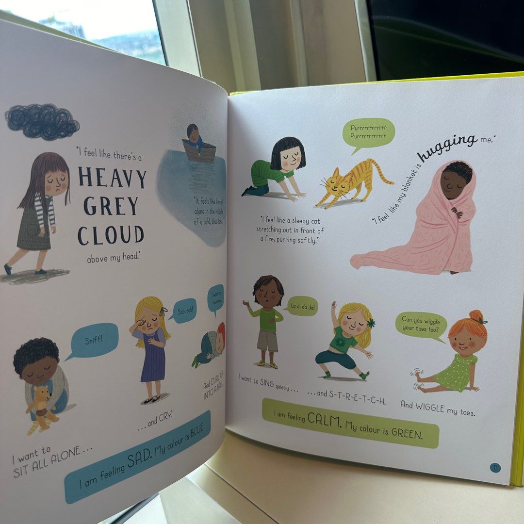 Usborne All About Feelings, Hobbies & Toys, Books & Magazines, Children ...