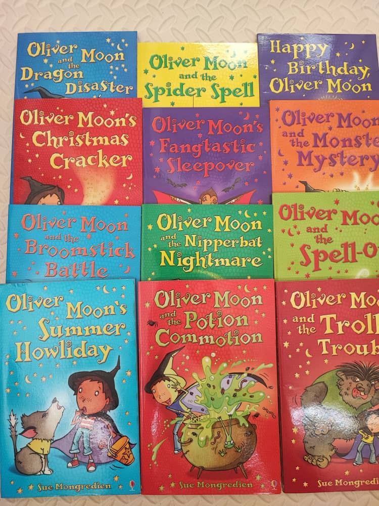 Usborne Oliver Moon series 12 books, Hobbies & Toys, Books & Magazines ...
