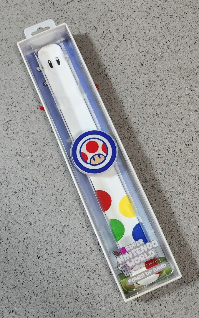 USJ Super Nintendo World Power Up Band Toad Kinopio Universal Studios ...