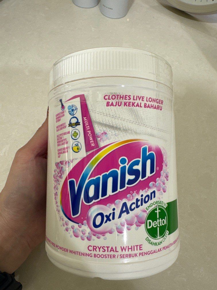 Vanish Oxi Action Crystal White washing powder, Everything Else on ...