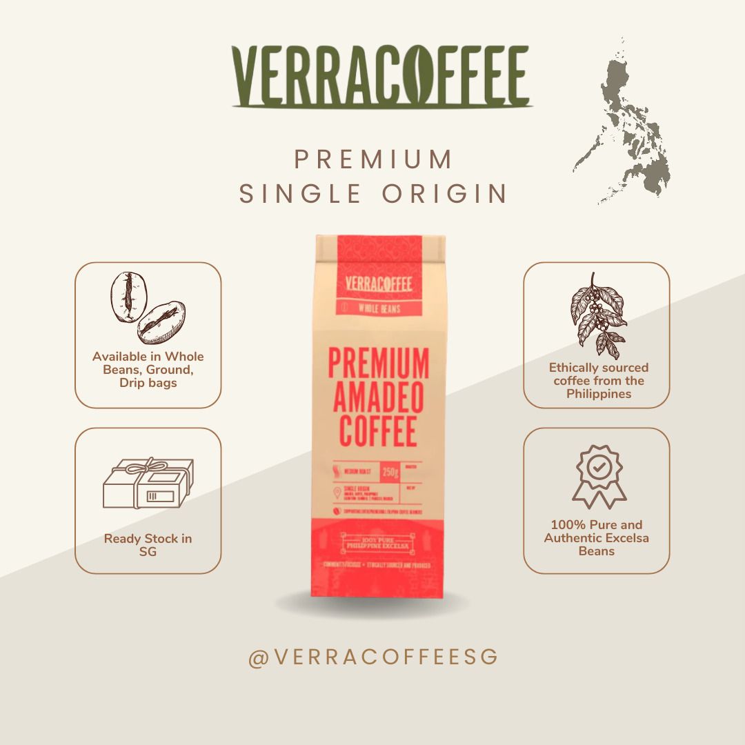 Verra Coffee Beans - Excelsa (Amadeo), Food & Drinks, Beverages on ...