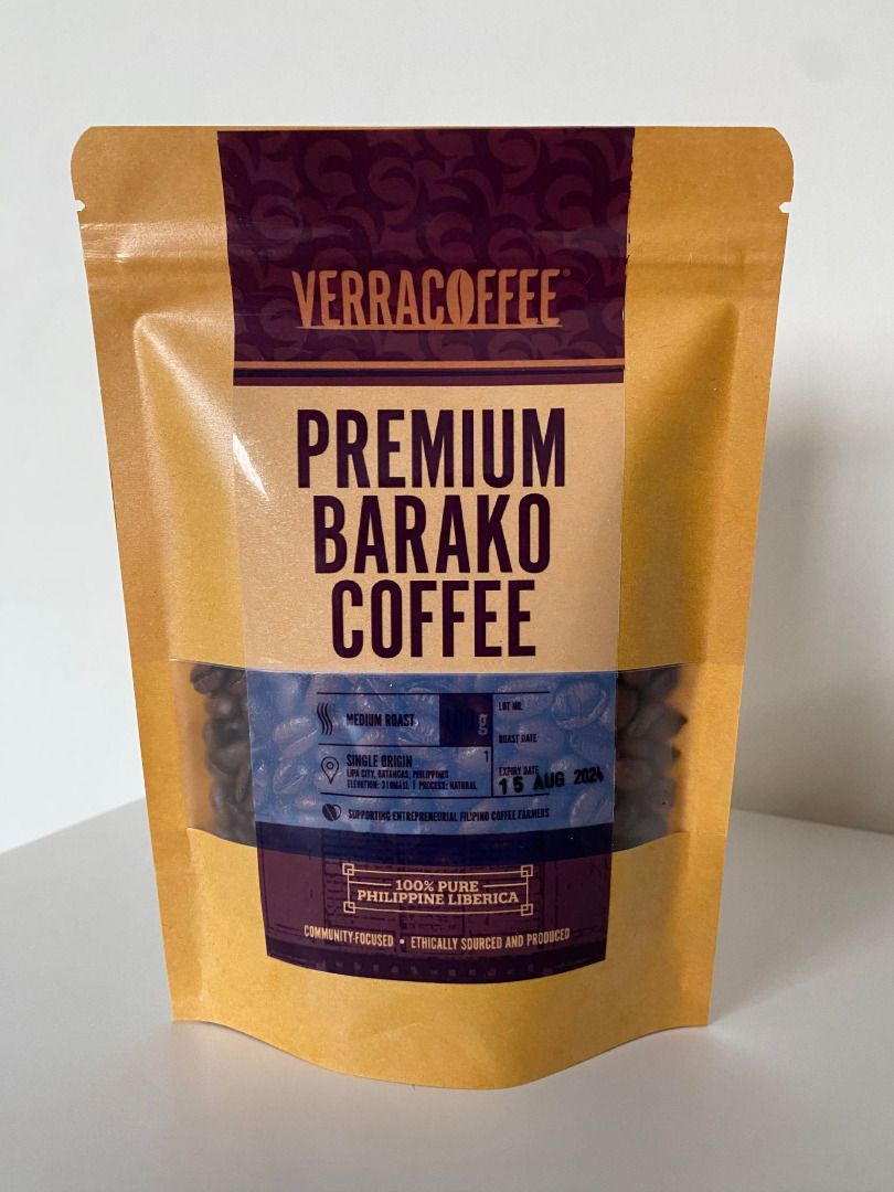 Verra Coffee Beans - Liberica (Barako), Food & Drinks, Beverages on ...