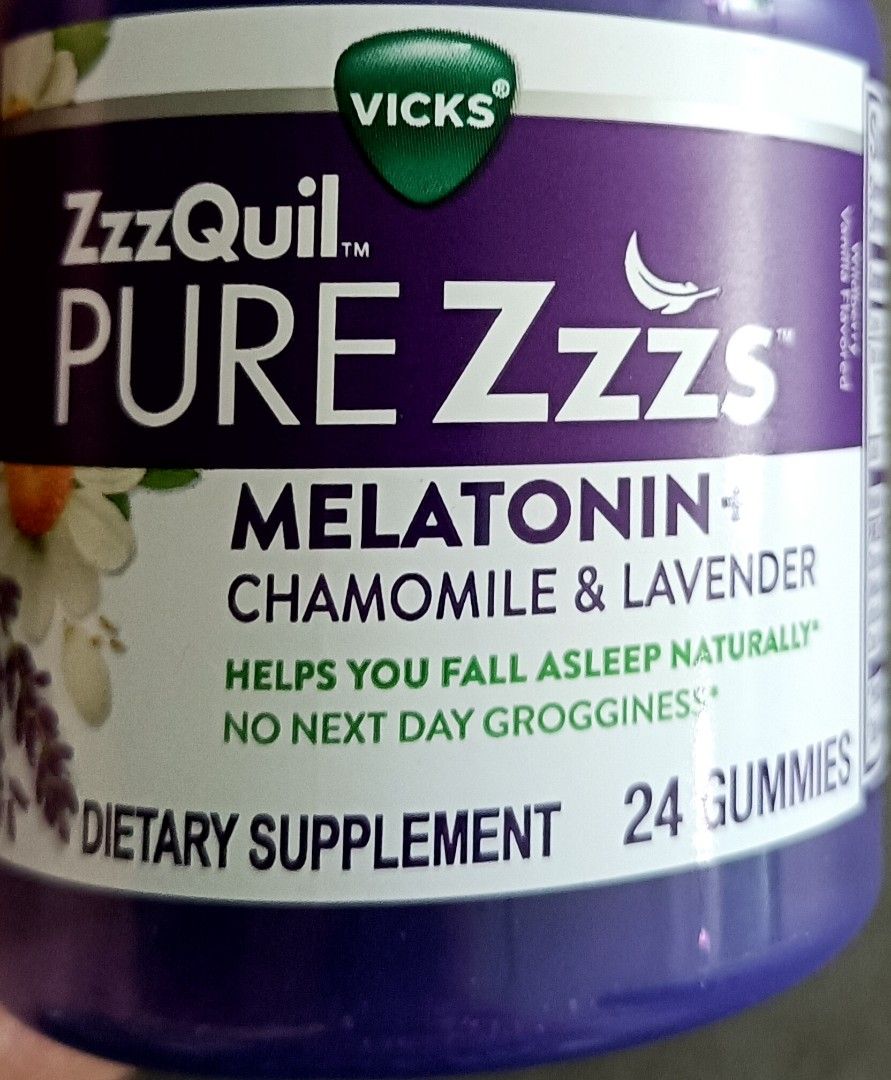 Vick Pure zzz, Health & Nutrition, Health Supplements, Vitamins ...