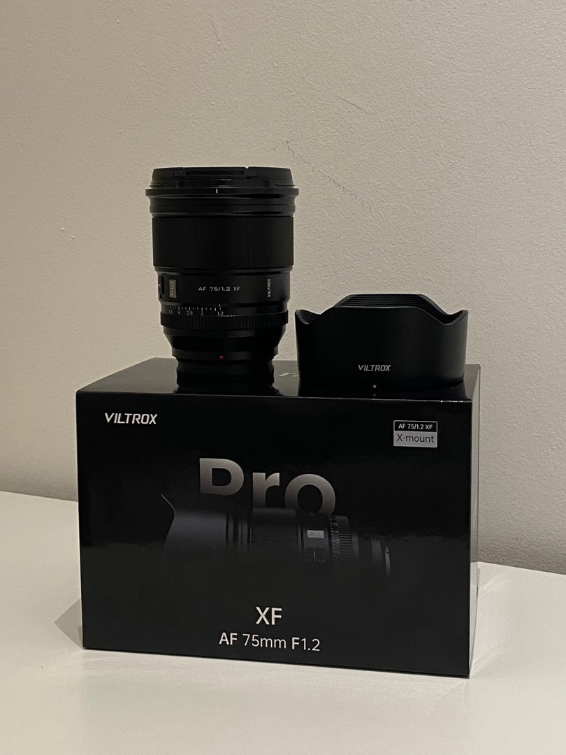 Viltrox AF 75mm F1.2 (Fuji X Mount), Photography, Lens & Kits on Carousell