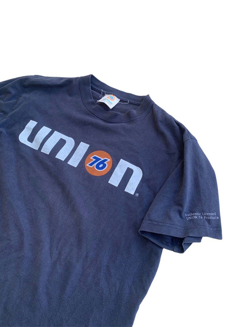 Vintage 76 union lubricant big logo, Men's Fashion, Tops & Sets ...