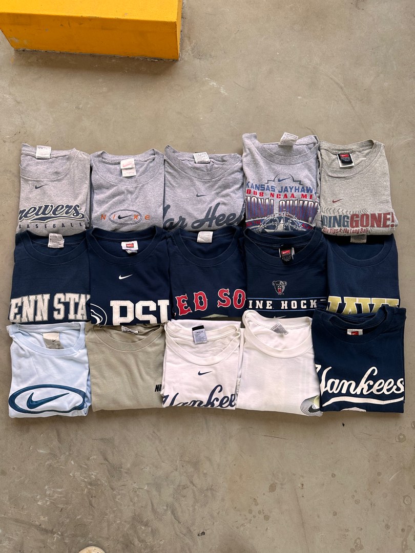 Vintage Nike Assorted Tees, Men's Fashion, Tops & Sets, Tshirts & Polo ...