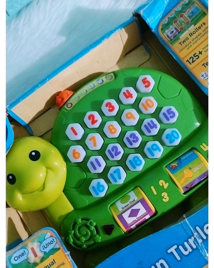 VTech Count and Learn Turtle, Babies & Kids, Infant Playtime on Carousell