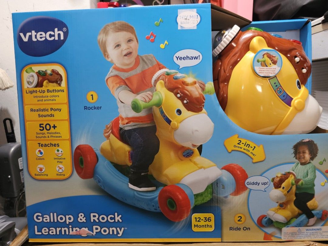 VTECH GALLOP & ROCK PONY, Babies & Kids, Infant Playtime on Carousell