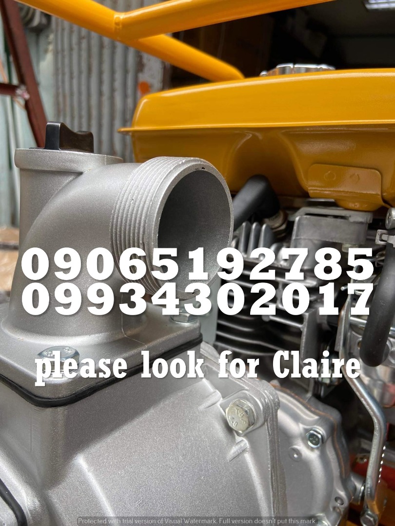 Water Pump with Robin Engine, Commercial & Industrial, Construction ...