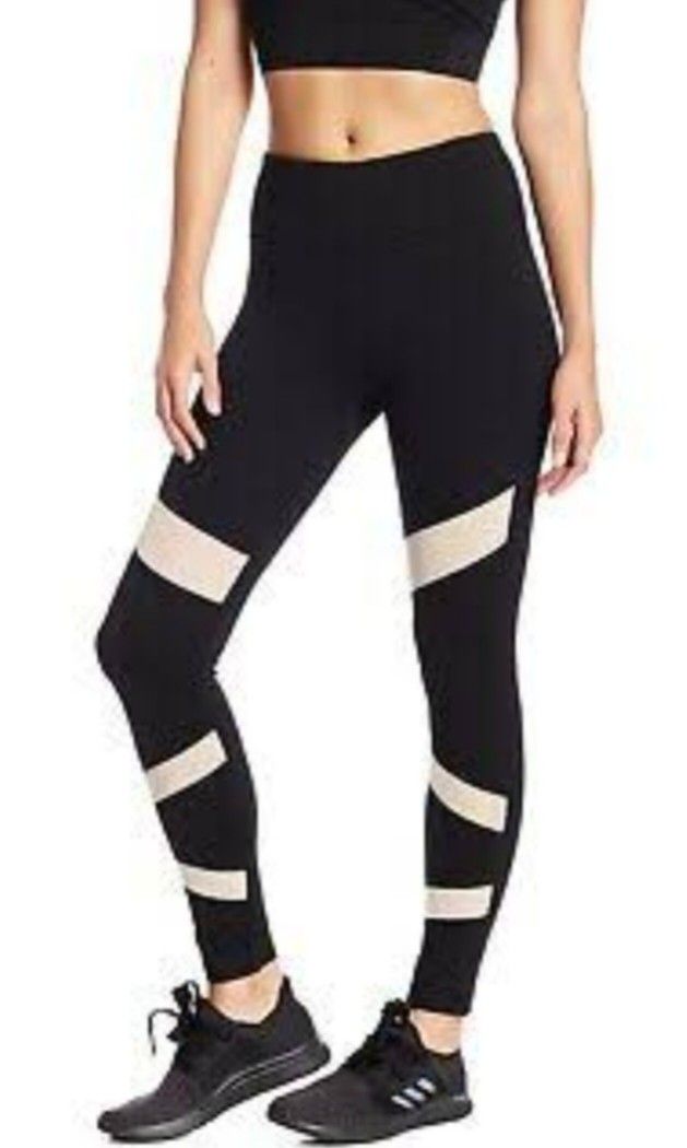 WOMENS SHEER MESH LEGGINGS, Women's Fashion, Activewear on Carousell