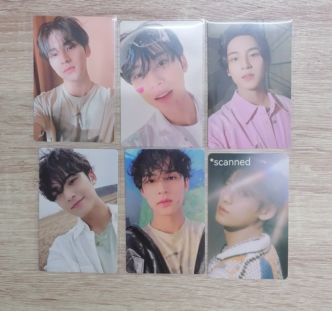 [WTS]SEVENTEEN jun, mingyu pcs (fts, sector 17, caratland 2023 tcs, in the scoop pc, fml pob ...