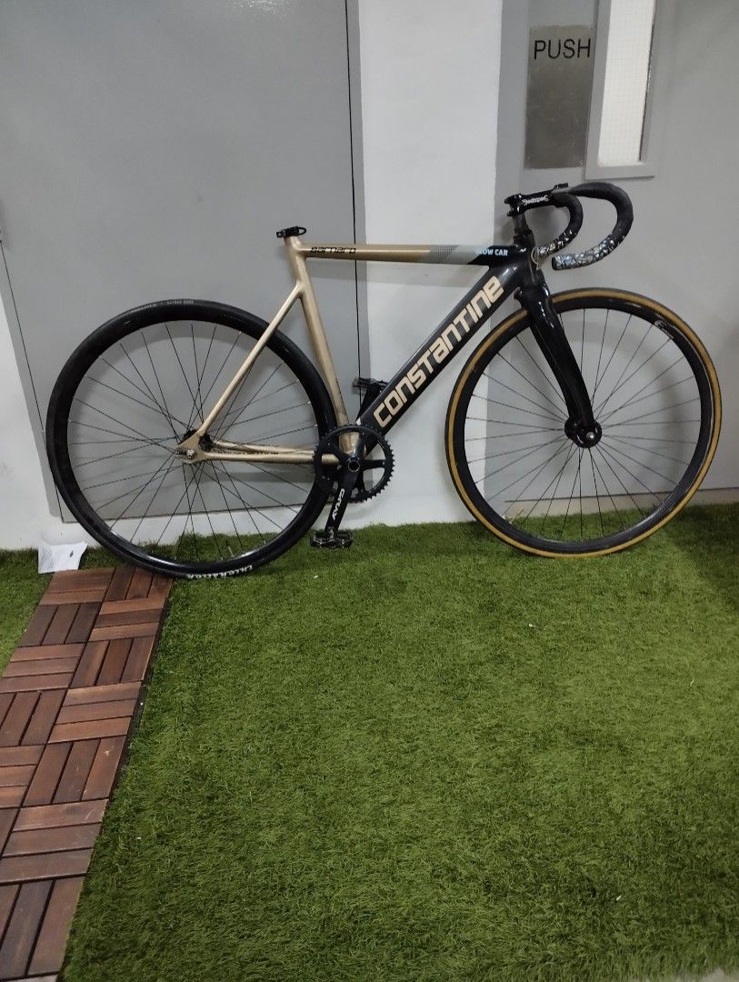 Wtt/wts constantine barnard frameset and rinpoch wheelset, Sports ...
