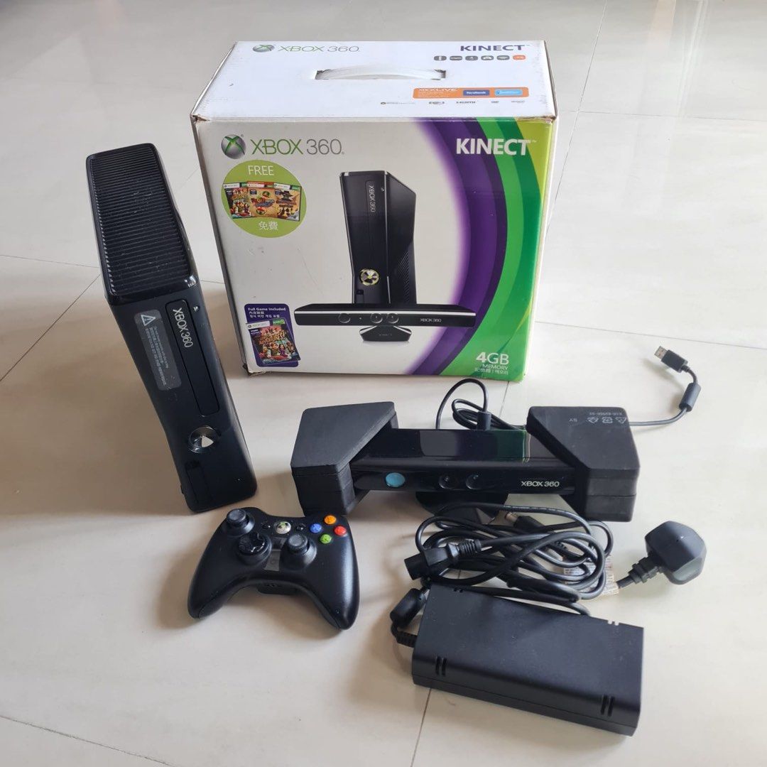 Xbox 360 Kinect, Video Gaming, Video Game Consoles, Xbox on Carousell