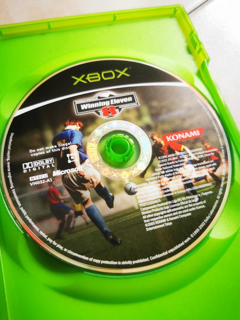 Xbox Winning Eleven 8 World Soccer International, Video Gaming, Video Games, Xbox on Carousell