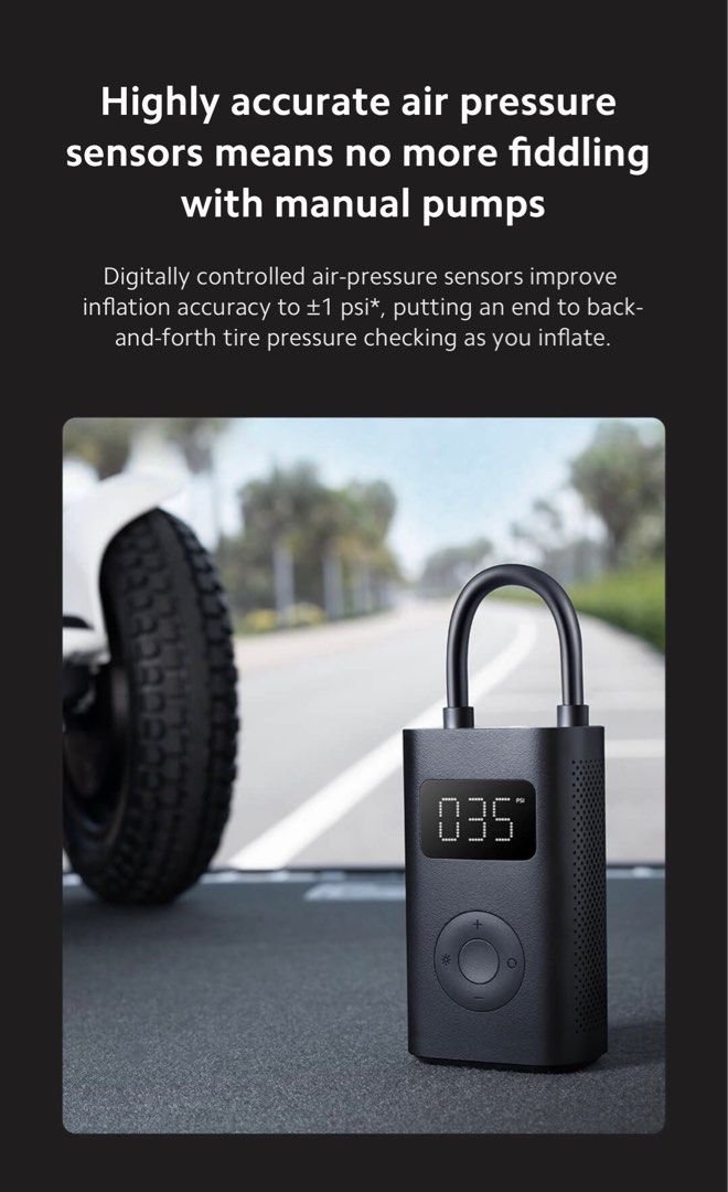 Xiaomi Portable Electric Air Compressor 1S, Mobile Phones & Gadgets ...