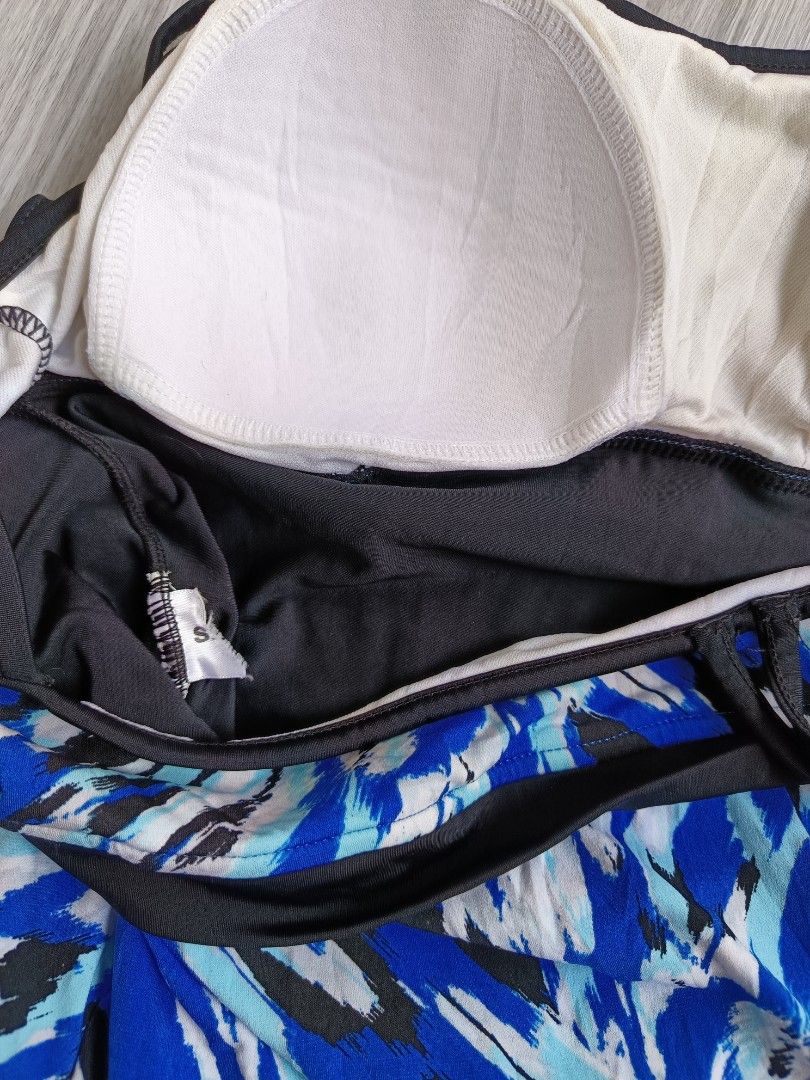 (XL) Plus Size Swim Dress Swimsuit, Women's Fashion, Swimwear, Bikinis ...