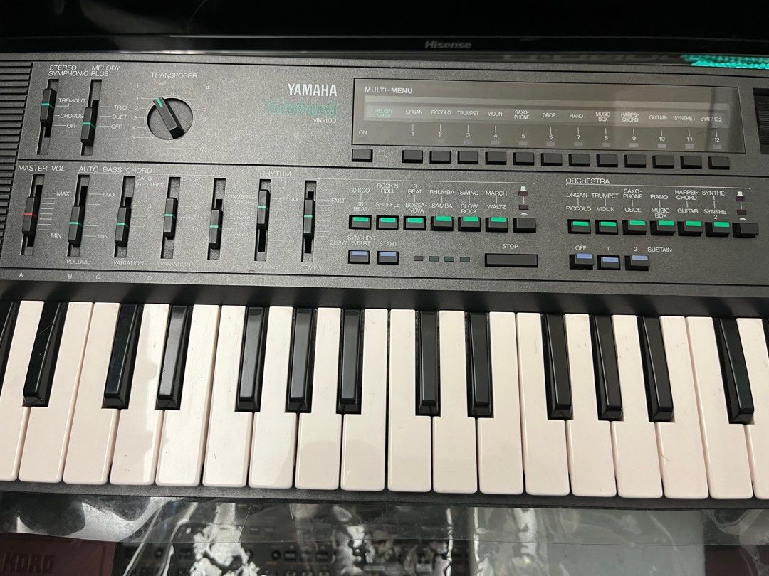 Yamaha MK 100 keyboard, 興趣及遊戲, 音樂、樂器 & 配件, 樂器 - Carousell