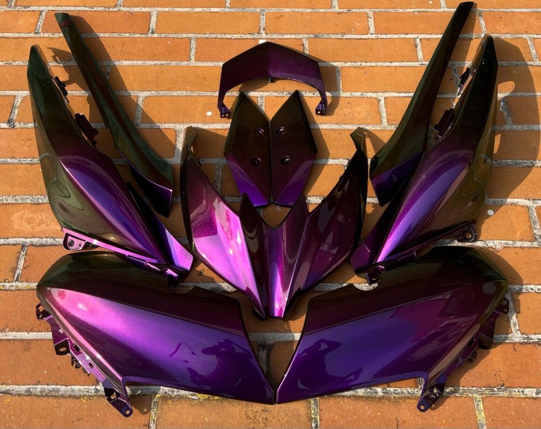 Yamaha Xmax V1 Custom Coverset Purple Chamelleon 10pcs (Brand New ...